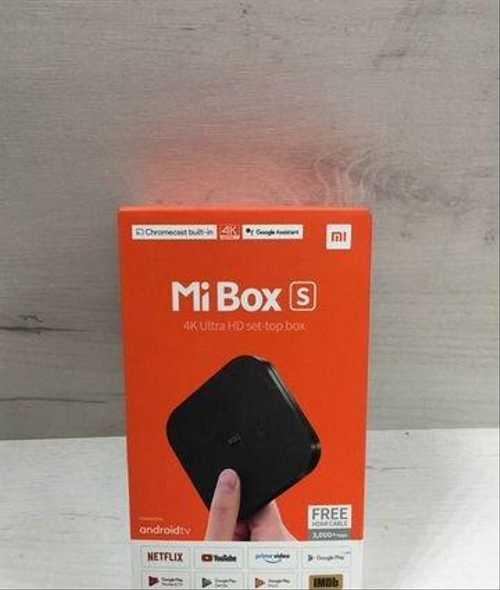 Тв-Смарт Xiaomi MiBox S (кр12,19,288)