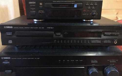 Denon DMD-F100 / yamaha CDX 596 / yamaha AX 496