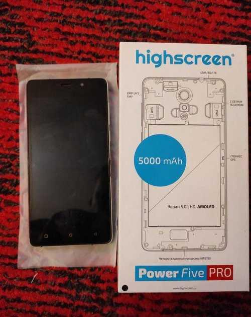 Highscreen Power Five Pro