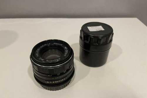 Объектив Helios 44м 7 на Canon, макрокольца м 42