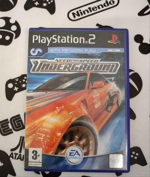 NFS underground PlayStation 2 Лицензия