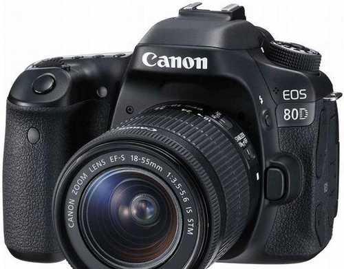 Зеркальный фотоаппарат Canon EOS 80D Kit