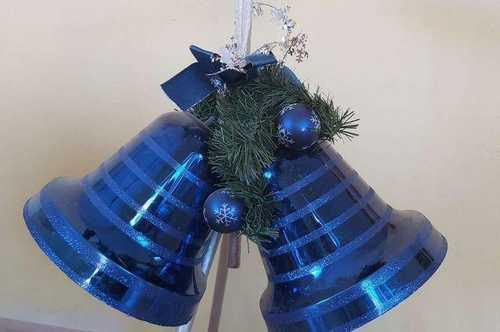 Новогоднее украшение Подвеска колокольчики большие