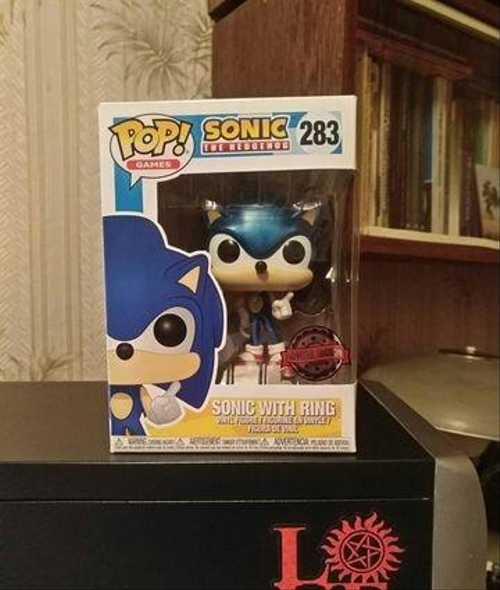 Funko POP Metallic Sonic The Hedgehog 283 (Exc)