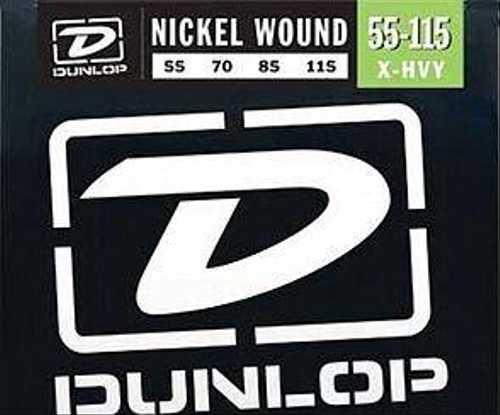 Струны для Бас гитар 55-115 Dunlop DBN55115 Nickel