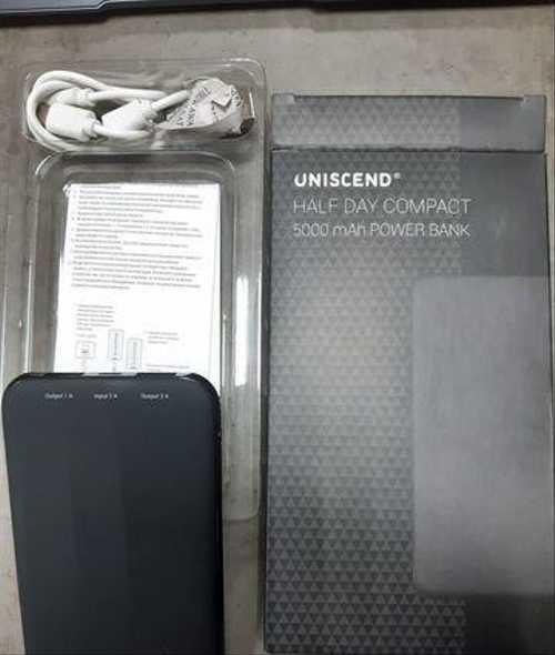 Внешний аккумулятор Uniscend Half Day Compact 5000