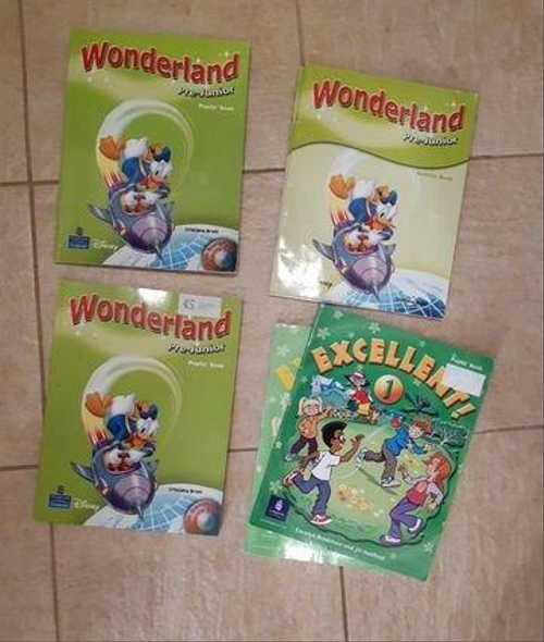 Учебник английский для детей Wonderland Pre-junior