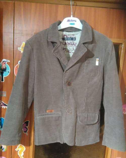 Пиджак вельвет casual
