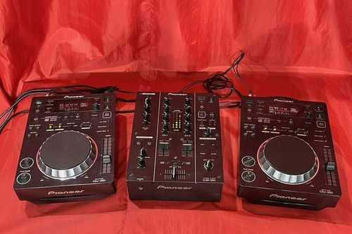 Pioneer 350 pack - кейс + 2 CDJ 350 + DJM 350