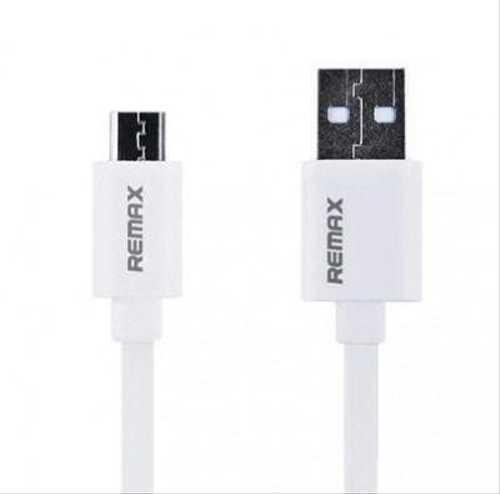 Кабель microUSB/ iPhone 6/6S Remax белый