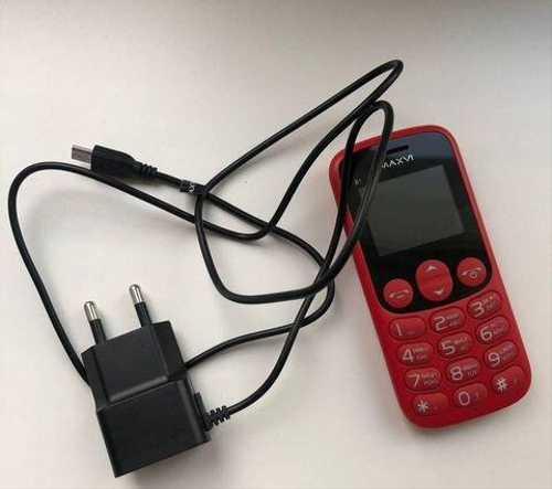 Мобильный телефон Maxvi B1 красный