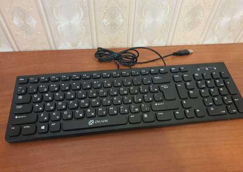 Клавиатура oklick 590M Black USB Новая