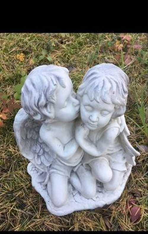 Садовая фигура ангелы, скульптура