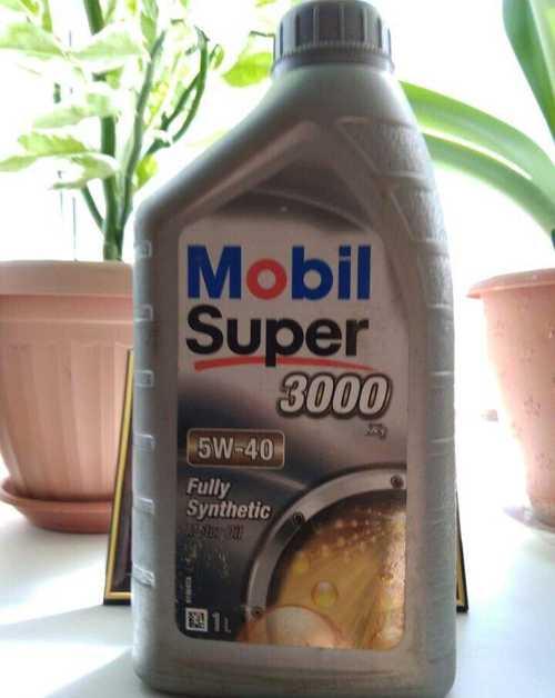 Масло Mobil Super 3000. 5W-40