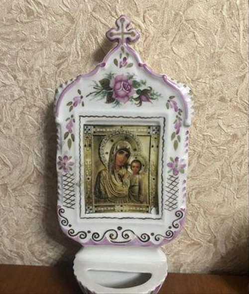 Киот подвесной с иконой Казанской Божией Матери