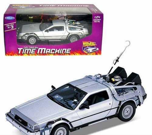 Delorean DMC - Назад в будущее - 1:24 - Welly