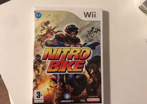 Nintendo wii диск nitro bike