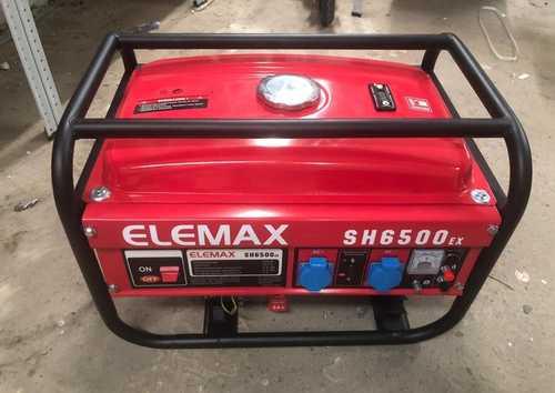 Бензиновый генератор elemax SH6500EX - Б/У