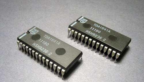 Микросхемы цап Philips TDA1541A