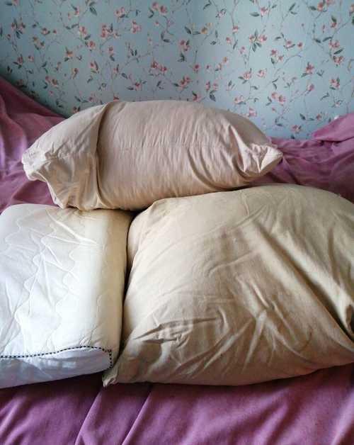 Подушка, одеяло, матрас
