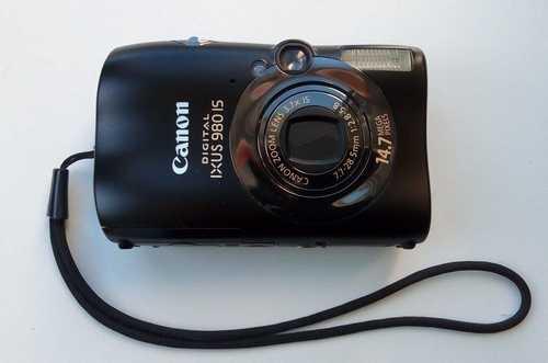 Цифровой фотоаппарат Canon ixus 980IS