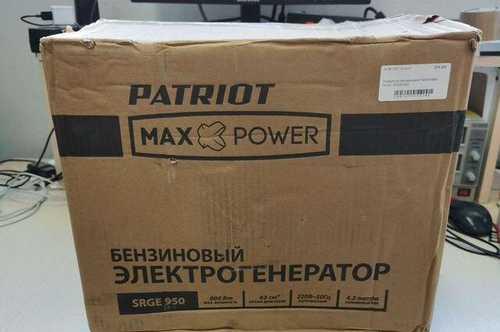 Генератор бензиновый patriot max srge 950