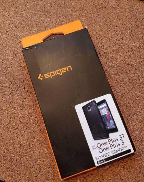 Ударопрочный чехол Spigen для OnePlus 3/3T