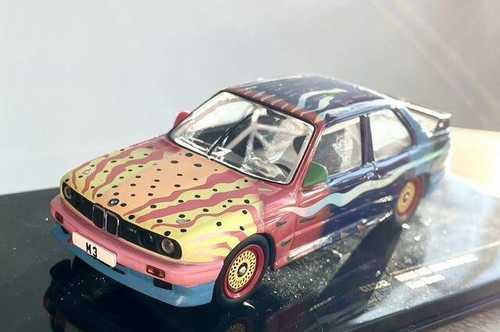 BMW M3 E30 Art Car Ken Done 1:43 IXO