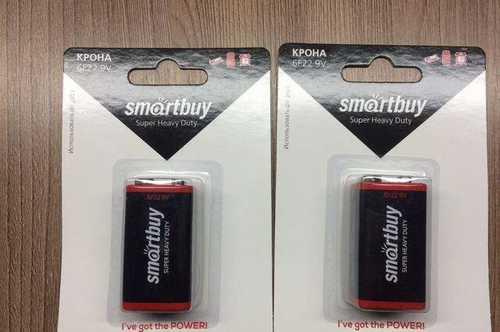 Батарейка крона smartbuy 9 Volt