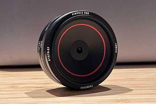 Объектив-пинхол Thingify Pinhole Pro на Canon EF