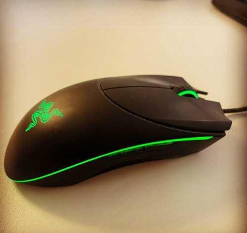 Игровая мышь razer + Коврик razer