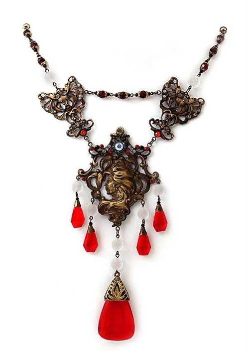 Винтажное чешское ожерелье от Altmann Brditsch