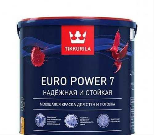 Tikkurila Euro Power 7 / Тиккурила Евро 7 краска