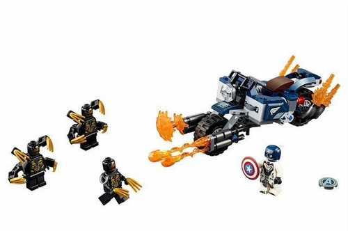 Lego Marvel Super Heroes 76123 Капитан Америка