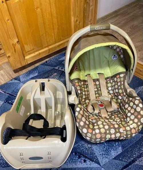 Автолюлька graco с базой isofix