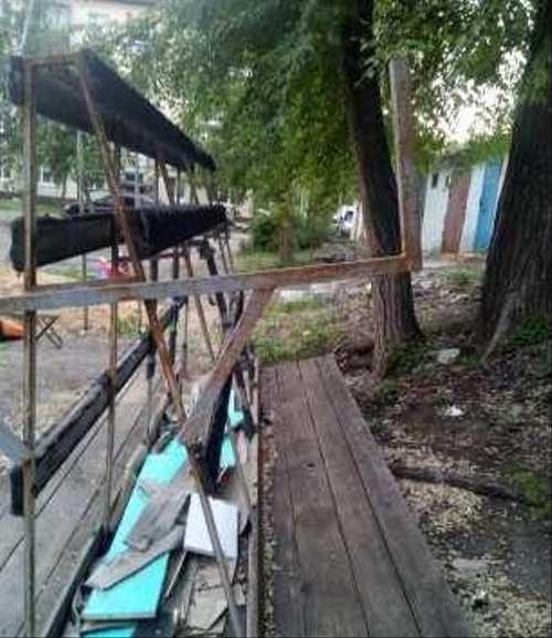 Пирамида для перевозки окон