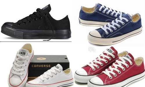 Converse all stars Полукеды Новые Красные