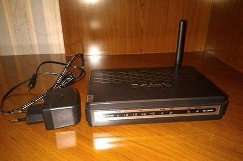 DSL-роутер/маршрутизатор D-Link DSL-2640U