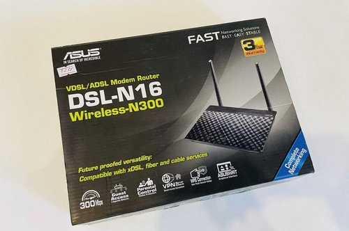 Wi-Fi роутер asus DSL-N16