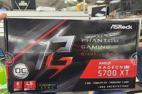 ASRock Radeon RX 5700 XT Phantom Gaming D 8G OC