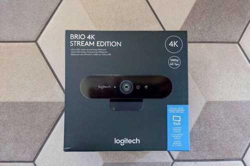 Веб камера Logitech brio 4K Stream Edition