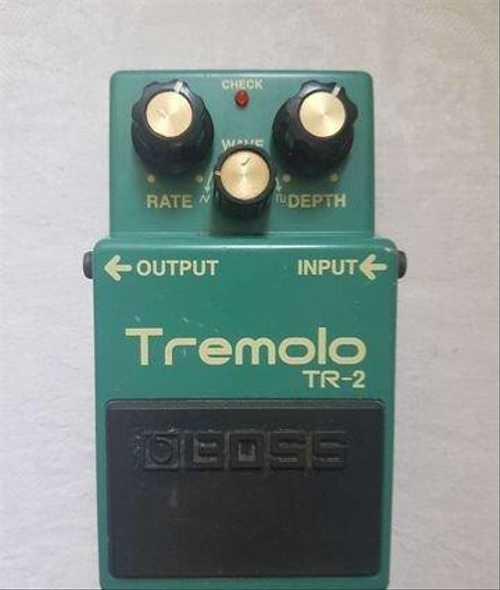 Гитарная педаль boss TR 2 Tremolo