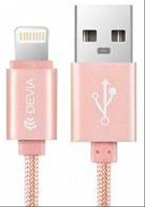 Кабель Lightning MFi 1.2m Devia Fashion - Rose