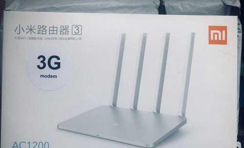 Роутер 4g Xiaomi Mi Wi-Fi Router 3G huawei3372