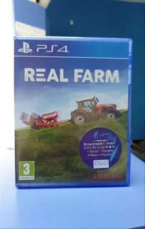 Игра для приставки ферма ps4 Real Farm