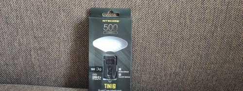 Фонарик nitecore tini 2 c oled дисплеем