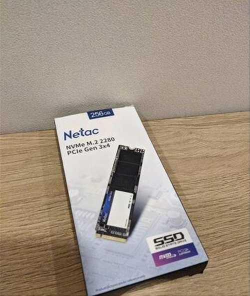 SSD NVMe M2 Netac 256GB / Новый