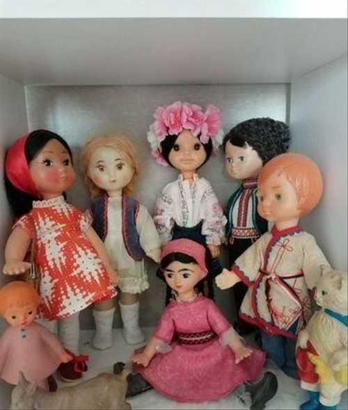 Куклы разных фабрик СССР