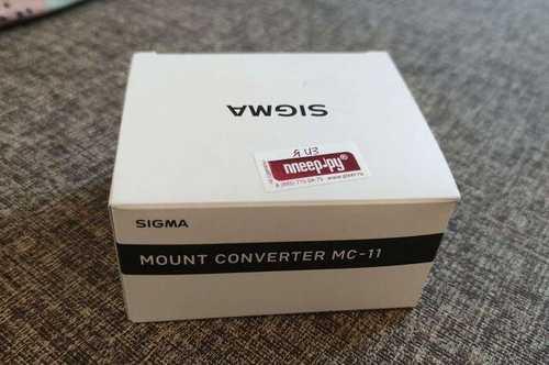 Sigma Mount Converter MC-11 Переходник с Canon EF