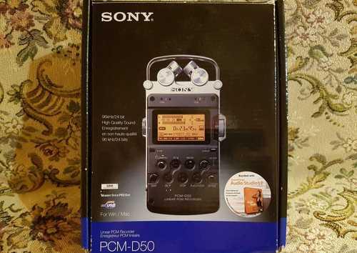 Аудио рекордер Sony PCM-D50